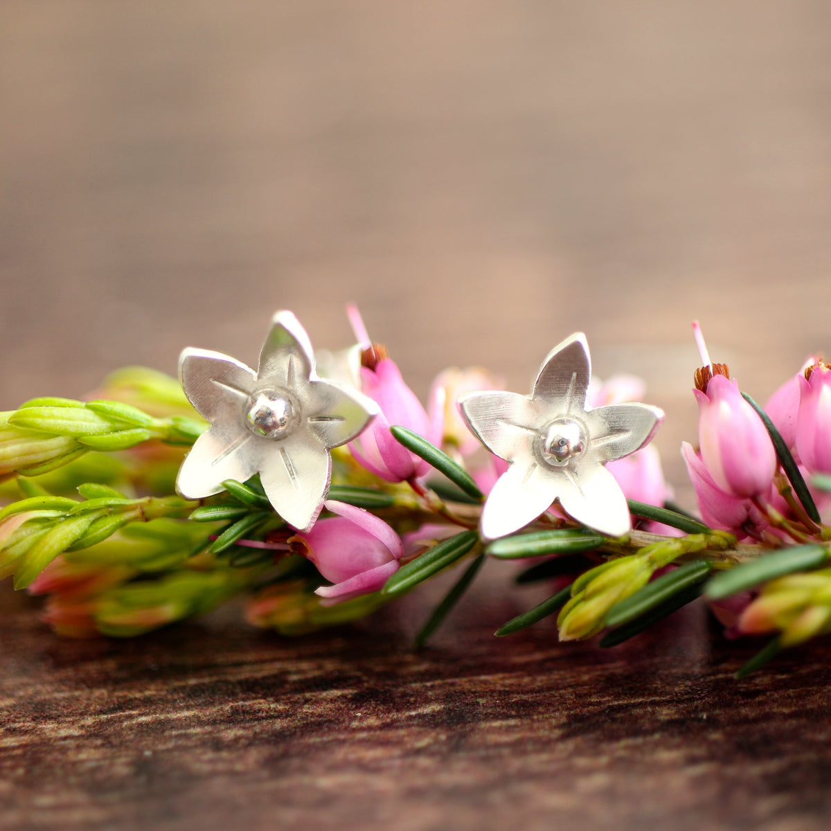 Jasmine Studs – Chamarel Designs